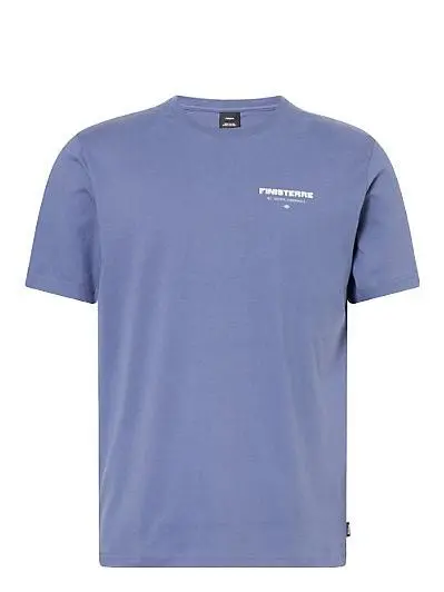 FINISTERRE Letterpress Logo-print Cotton T-shirt - Galactic