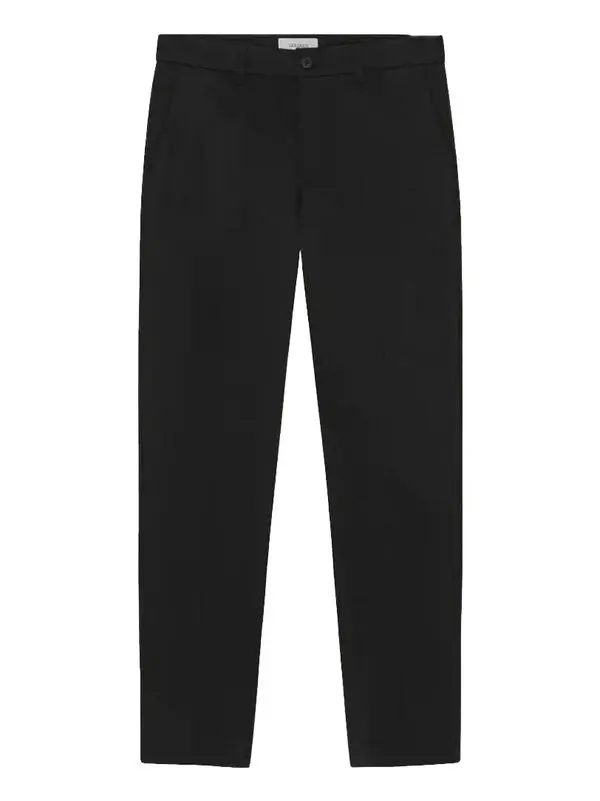 LES DEUX Pressed-crease Trousers - Black