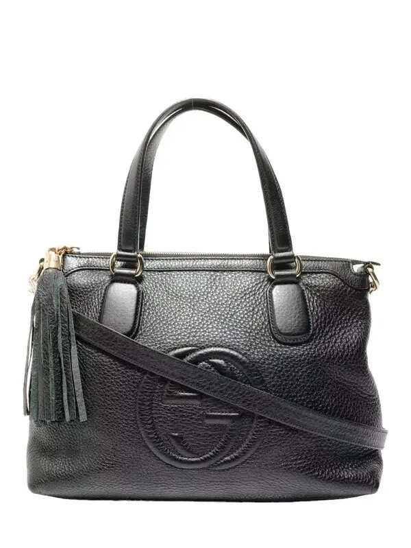 Gucci Soho Tassel Handbag - Black