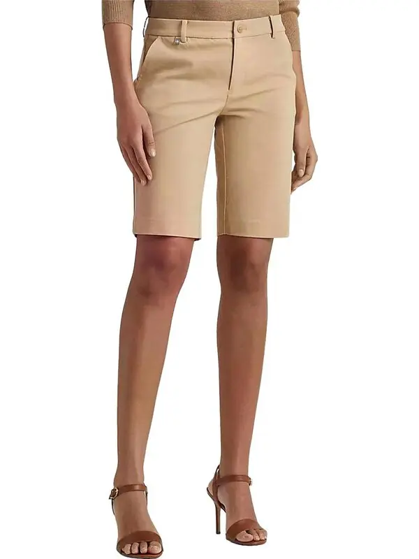 Ralph Lauren Belt-loops Shorts - Neutrals