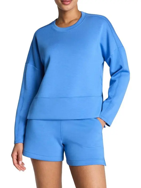 Spanx Air Essentials Tunic Sweatshirt - Aster