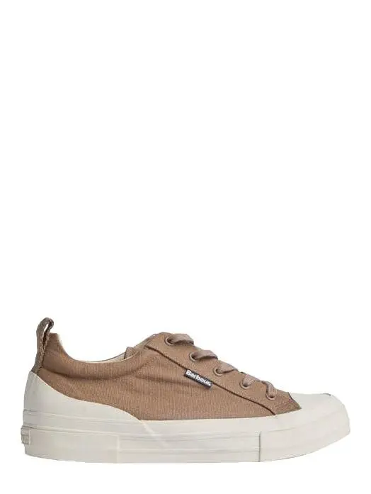 Barbour Stanhope Canvas Low Top Sneakers - Taupe
