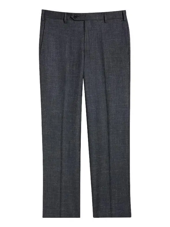 Zanella Devon Wool Pants - Charcoal