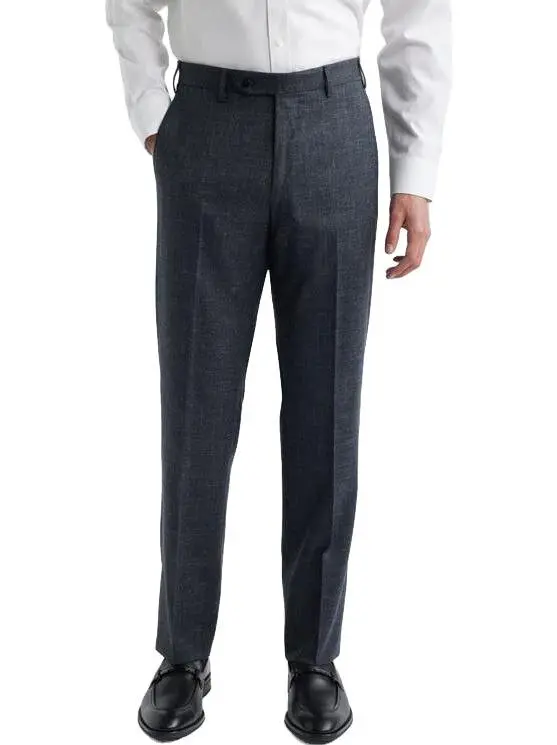Zanella Devon Wool Pants - Charcoal