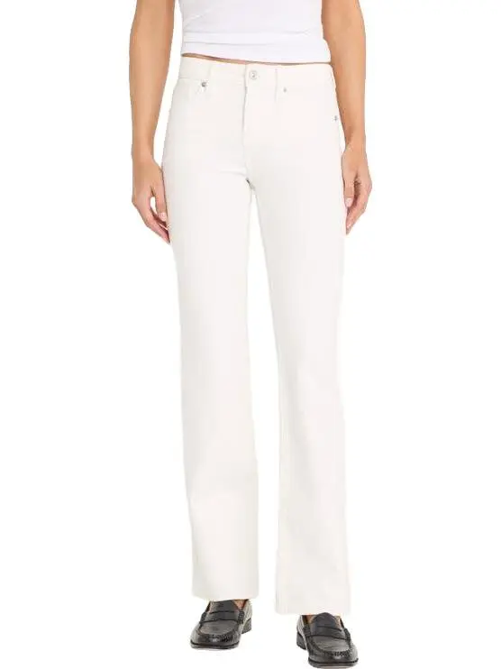Good American Good Low Rise Bootcut Jeans - White001