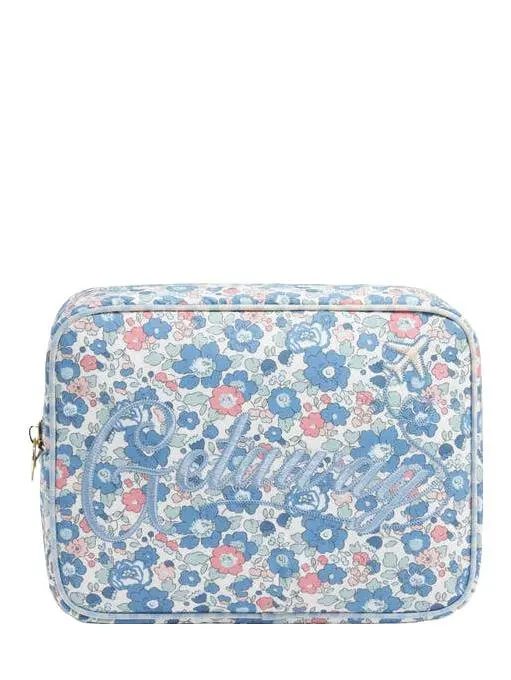 Stoney Clover Lane X Liberty Large Getaway Embroidered Pouch - Betsy