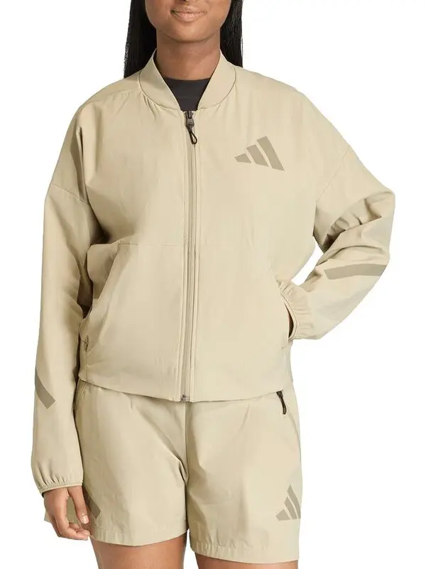 ADIDAS ORIGINALS Z.n.e. Ripstop Bomber Jacket - Wonder Cargo//