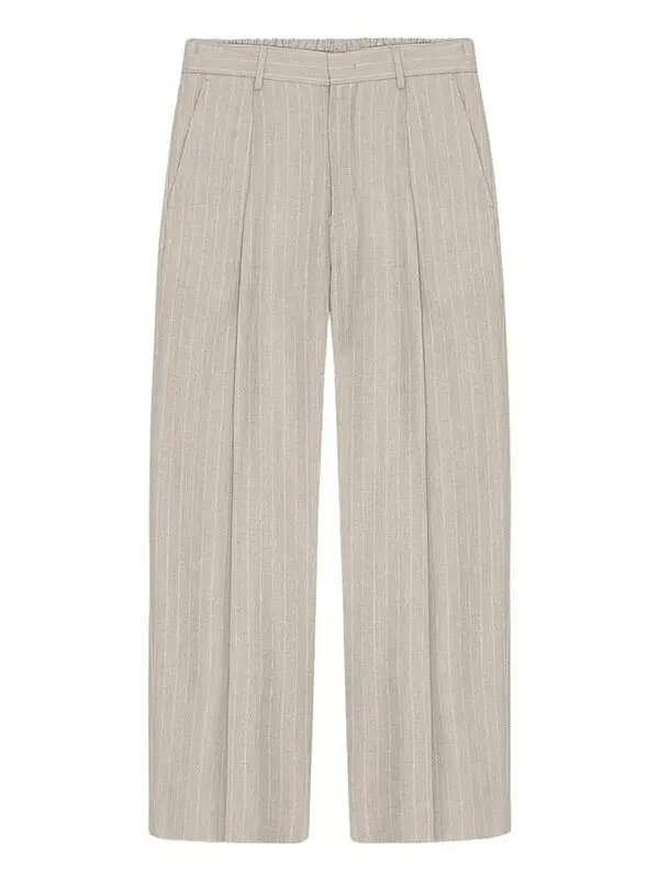 Nn07 Kay 1455 Trousers - Grey Stripe