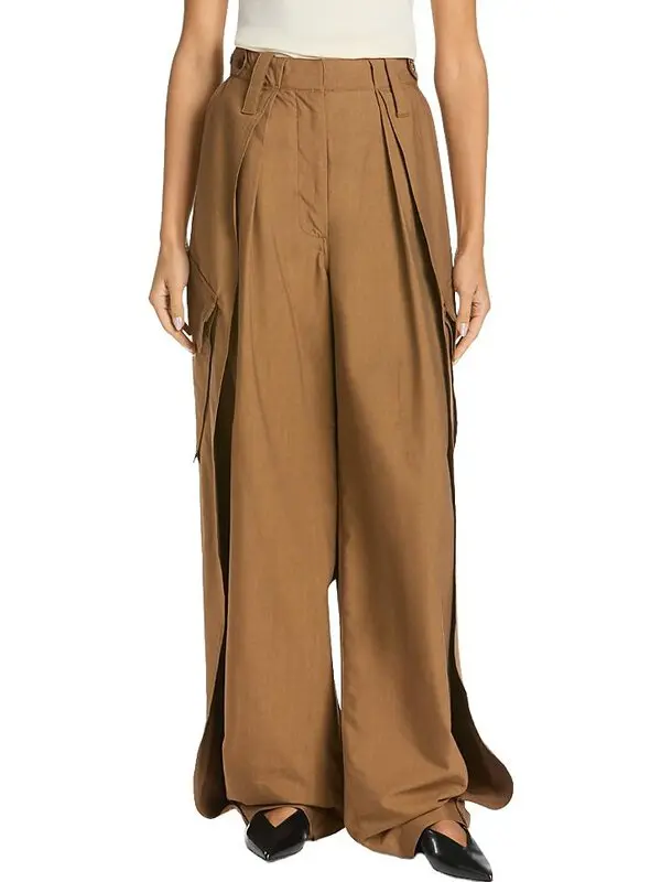 Stella McCartney Layered Cargo Pants - Pecan