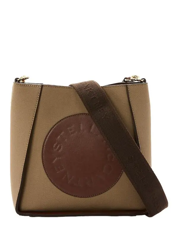 Stella McCartney Logo Crossbody Bag - Truffle
