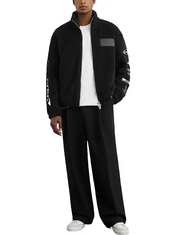 REISS X Mclaren Logo Speedmark Jacket - Black