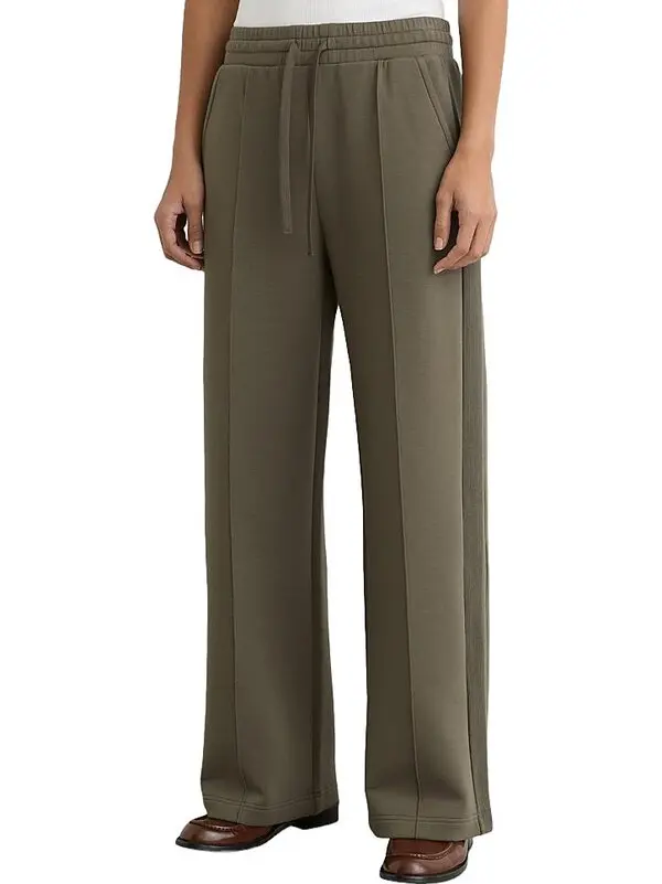 REISS Bella Jogger Pants - Khaki Green