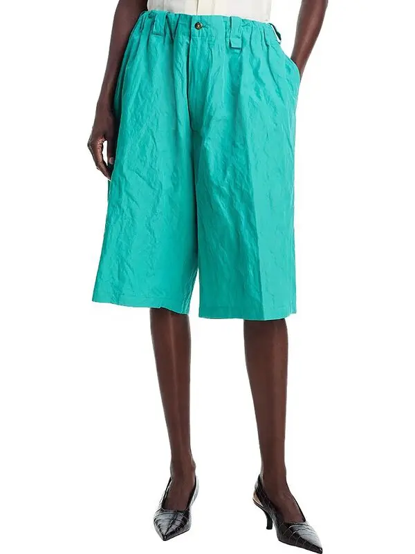 WILLY CHAVARRIA Bermuda Shorts - Uniform Green