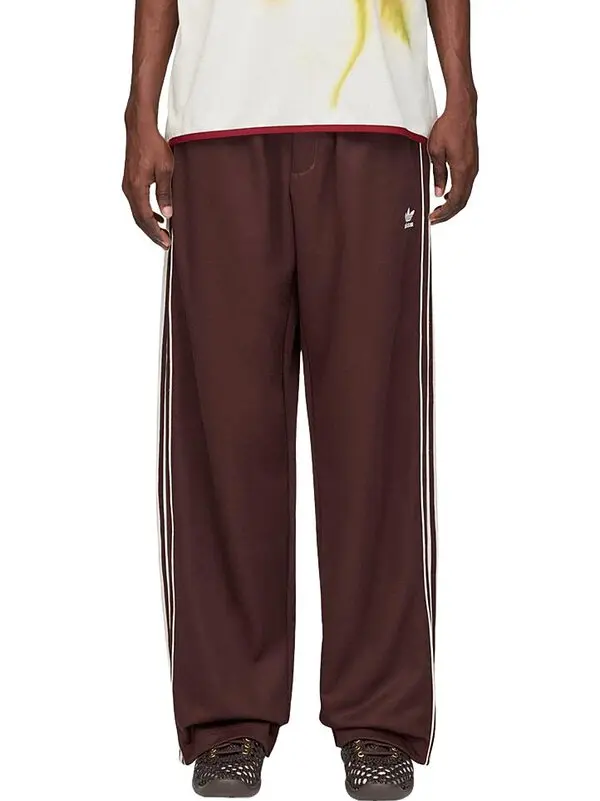 WALES BONNER X ADIDAS Regular Fit Stripe Track Pants - Shadow Brown
