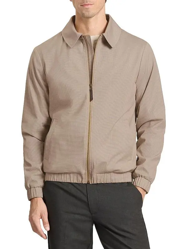 Ted Baker London Houndstooth Modern Jacket - Tan