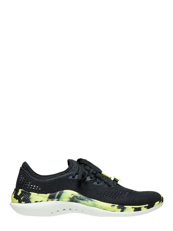 CROCS Literide 360 Marbled Pacerin Sneakers - Black/citrus