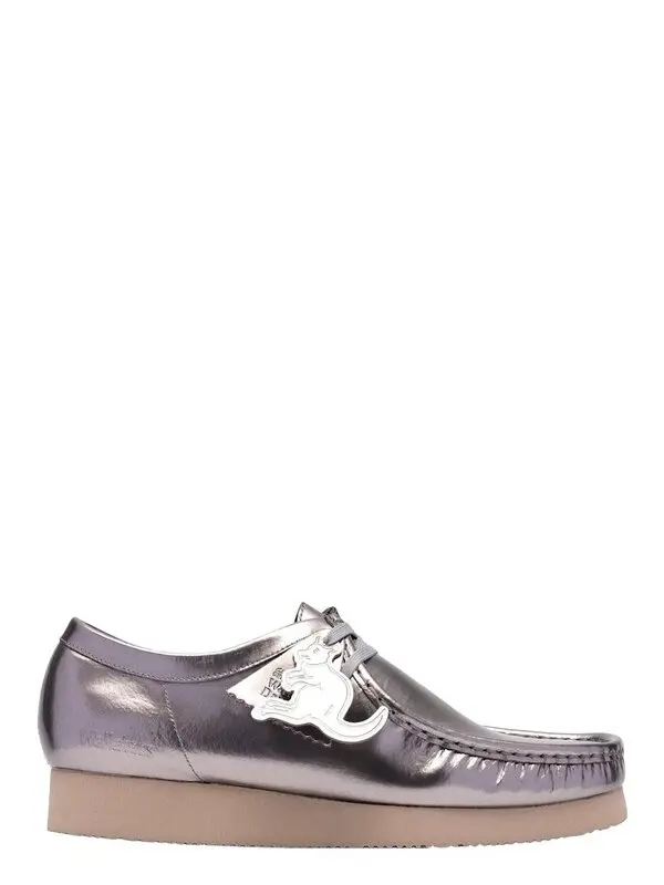 Clarks Wallabee 2604 - Silver Patent