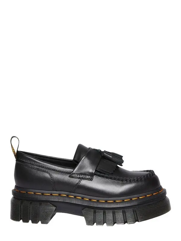 Dr. Martens Audrick Nappa Lux Platform Loafer - Black