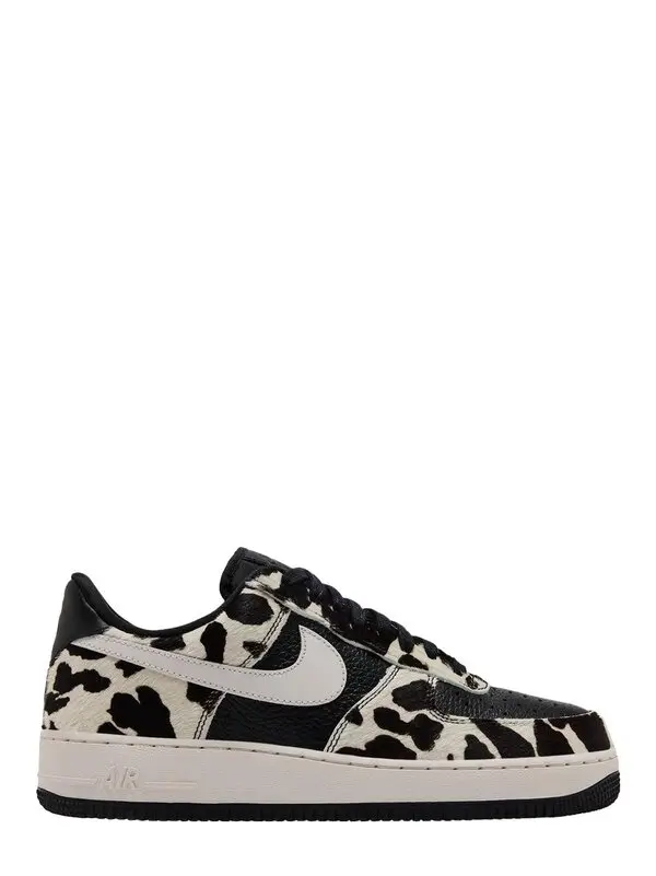 Nike Force 1 Low "cow Print - Black