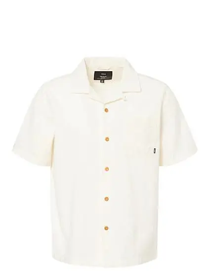 FINISTERRE Hendra Short-sleeve Cotton Shirt - Ecru