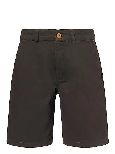 FINISTERRE Rincon Straight-leg Cotton Chino Shorts - Raven