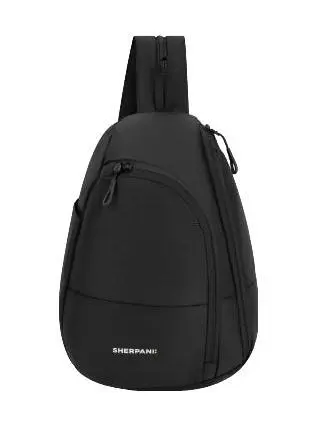 SHERPANI Wayfarer Small Convertible Sling Backpack - Raven