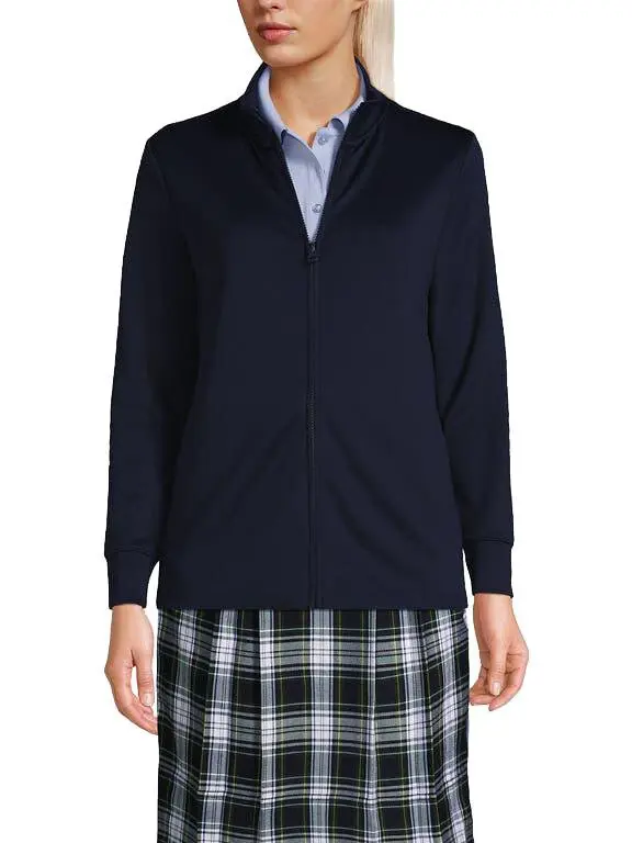 LANDS' END Active Performance Full Zip Jacket - Classic Navy