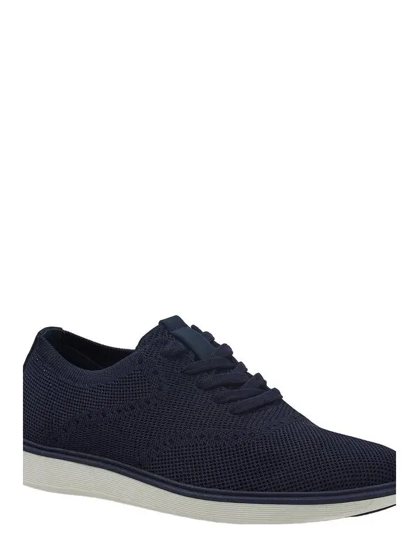 LANDS' END Knit Lace-up Derby Oxfords - Navy Peacoat