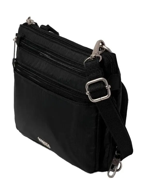 BAGGALLINI Securtex Anti-theft Stash Crossbody - Black