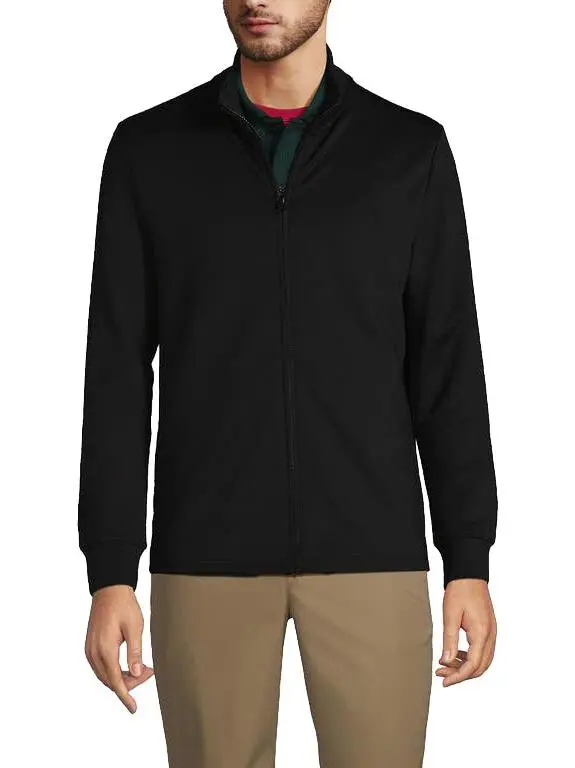 LANDS' END Active Performance Full Zip Jacket - Black