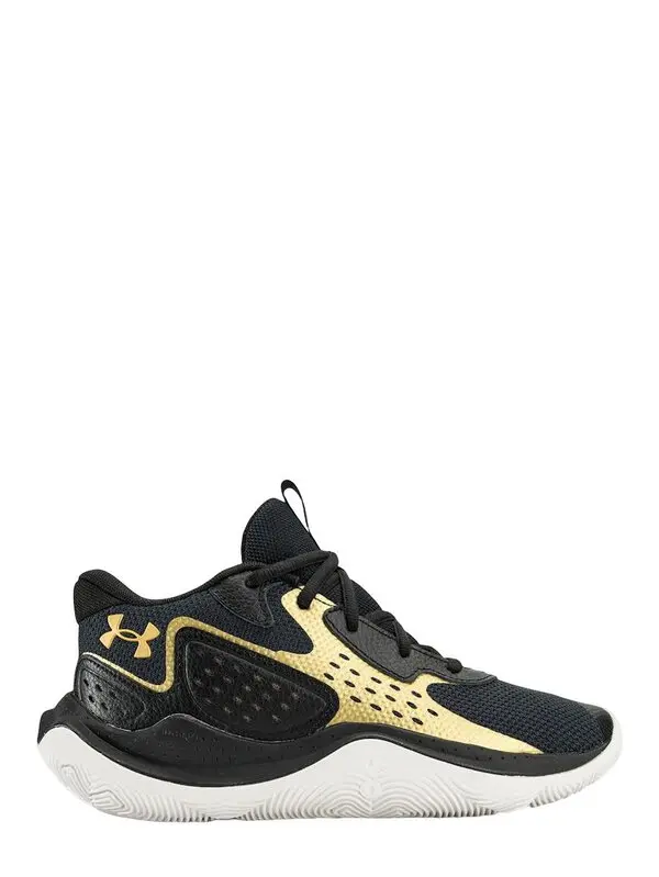 Under Armour Jet '23 High Top Sneakers - Black/metallic Gold