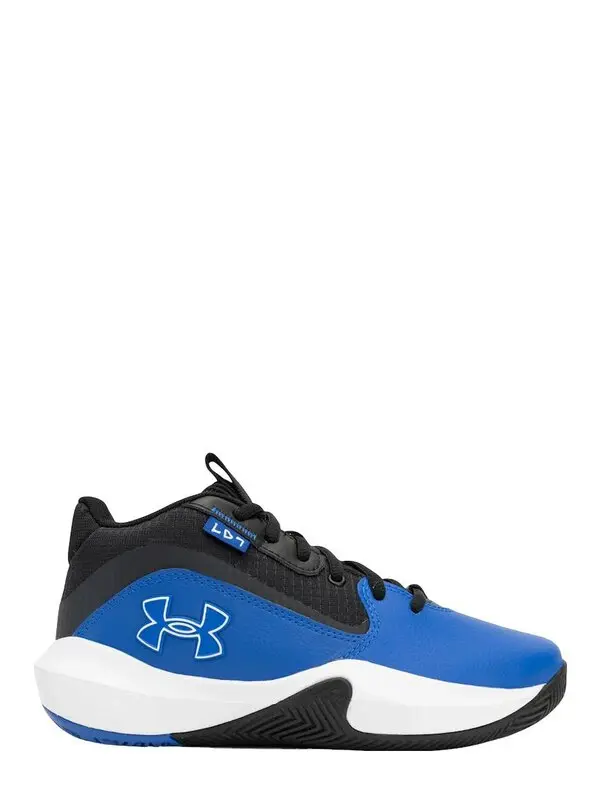 Under Armour Gs Lockdown 7 Athletic Sneakers - Team Royal/black/white