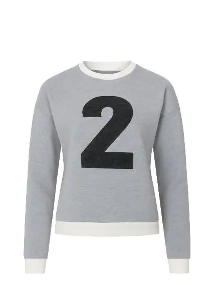 CONQUISTA 2-young Logo Sweatshirt - Grey