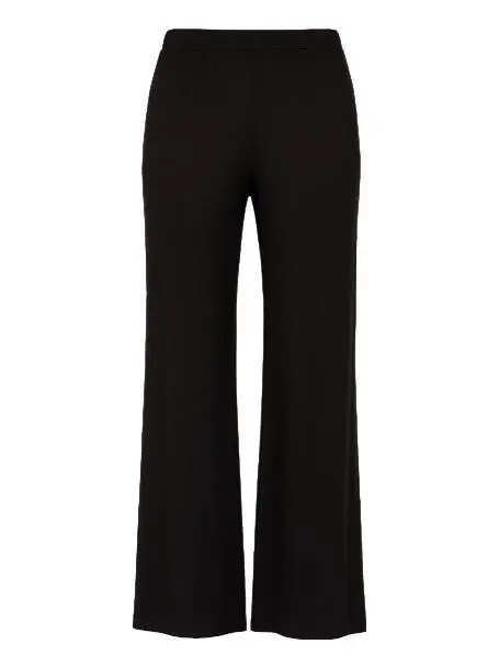 CONQUISTA Fitted Trousers - Black