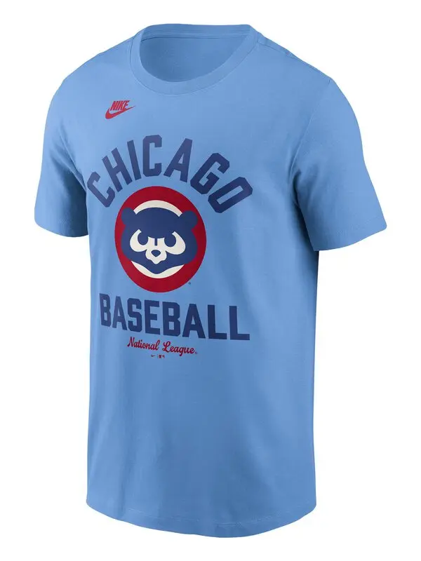 Nike Chicago Cubs Cooperstown Mlb T-shirt - Blue