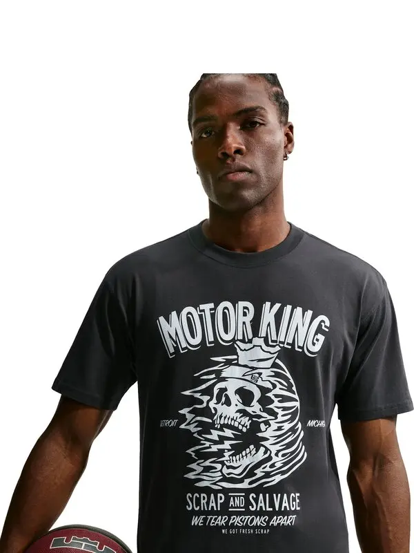 Nike Lebron "motor King" Basketball T-shirt - Black