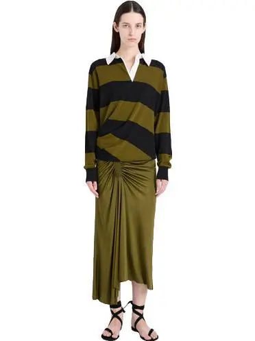 Proenza Schouler Naia Skirt - Moss