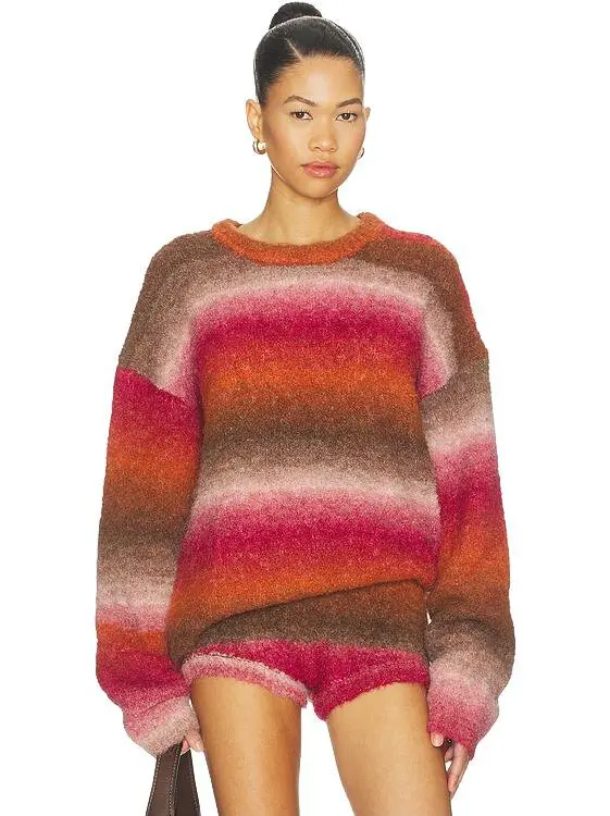 Lioness Loyalty Knit Pullover - Wine