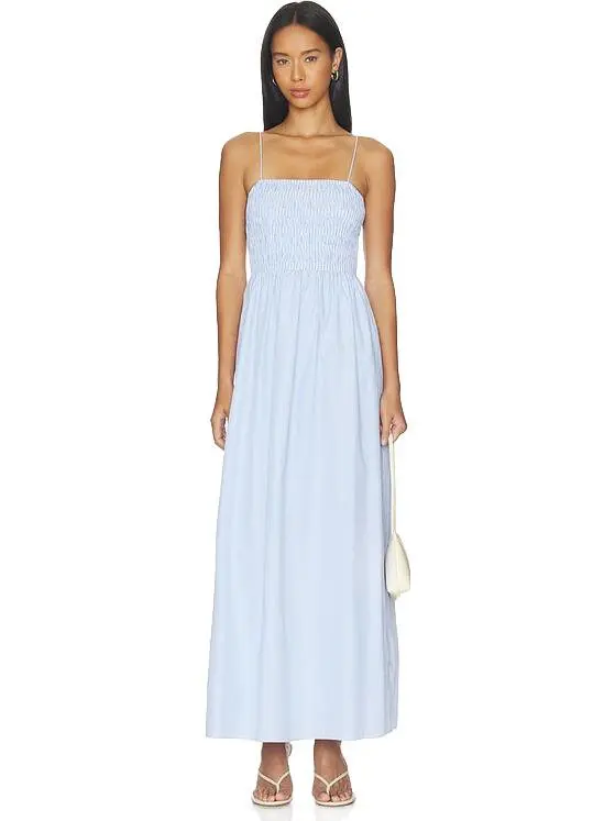 MORE TO COME Tanner Maxi Dress - Blue Stripe