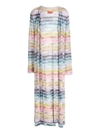 Missoni Intarsia-knit Cardigan - Purple