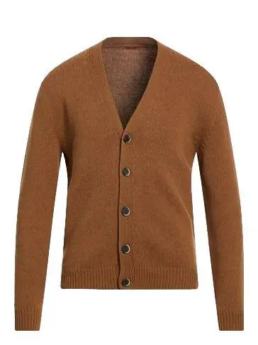 Barena Venezia Cardigan In Wool And Polyamide - Camel