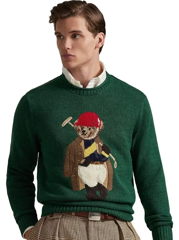 Ralph Lauren Polo Polo Bear Rollneck Sweater - New Forest