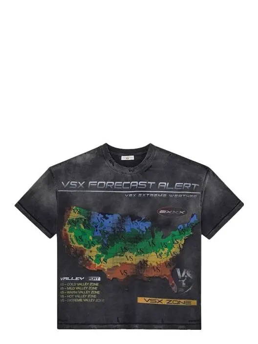VALE FOREVER Weatherman Tee Shirt - Black