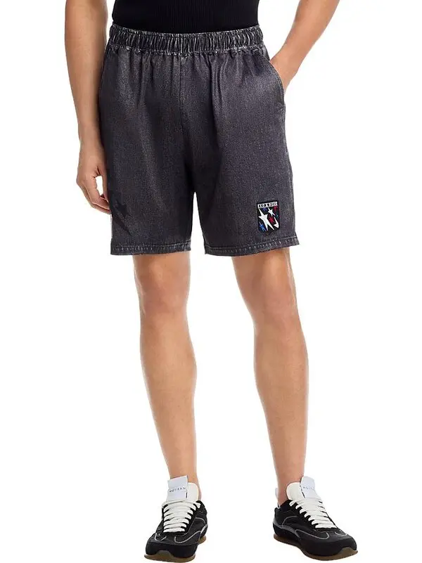 Rag & Bone Miramar Soccer Shorts - Black