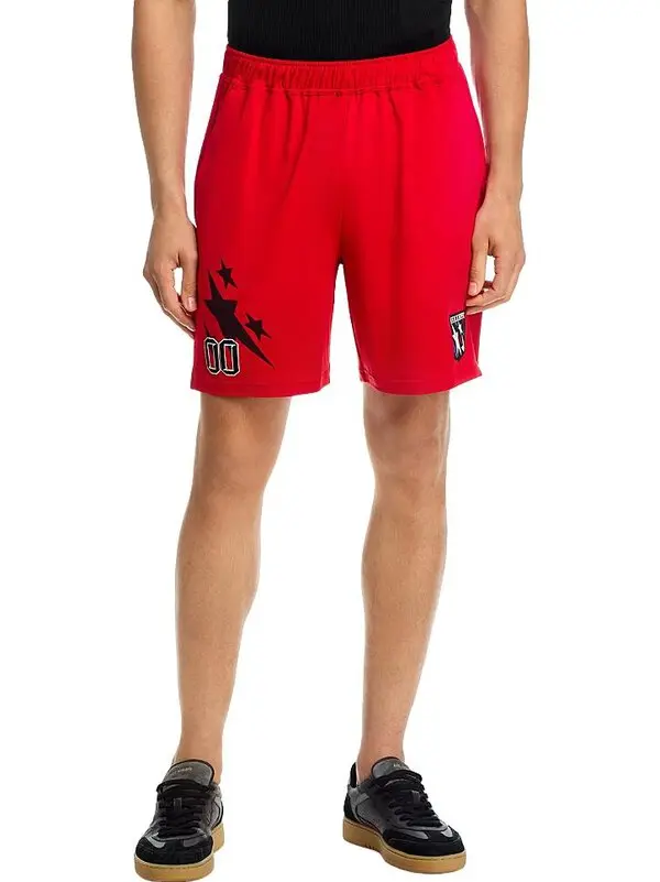 Rag & Bone Miramar Soccer Shorts - Red