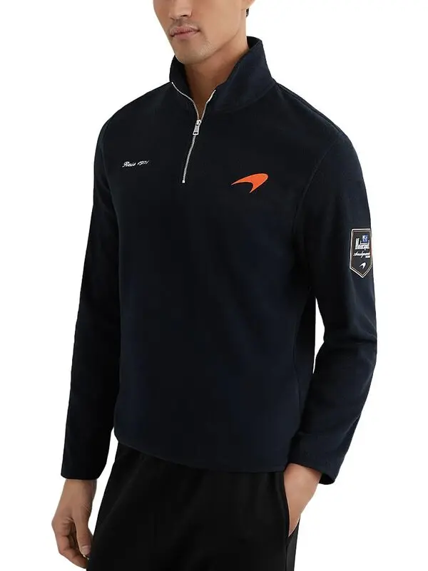 REISS Formula 1 Team Fleece Sweatshirt - Navy