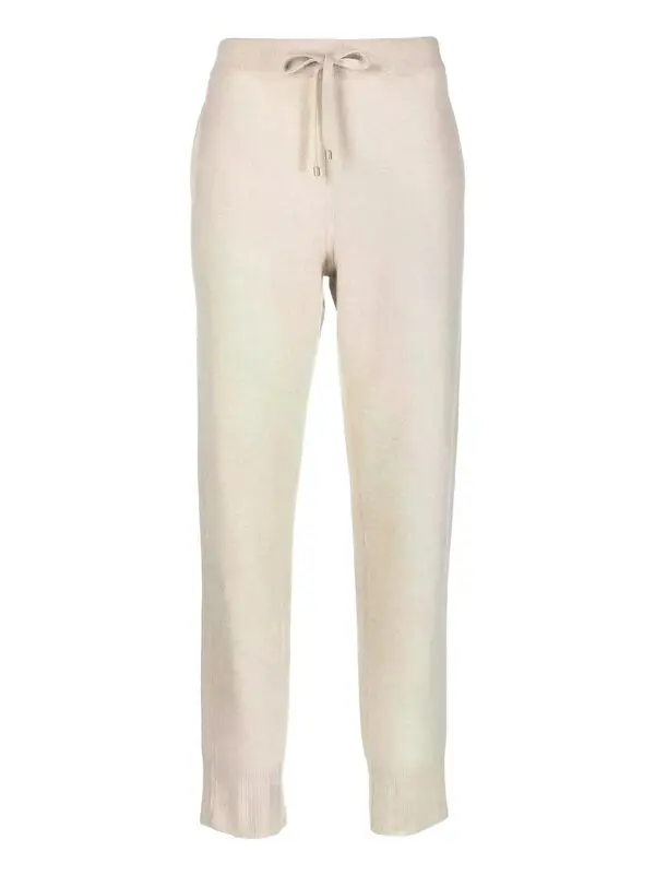 Lorena Antoniazzi Knitted Track Pants - Neutrals