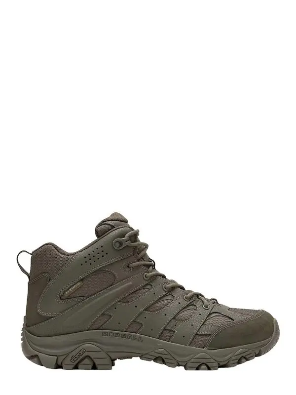 Merrell Moab 3 Mid Tactical Waterproof Boots - Dark Olive