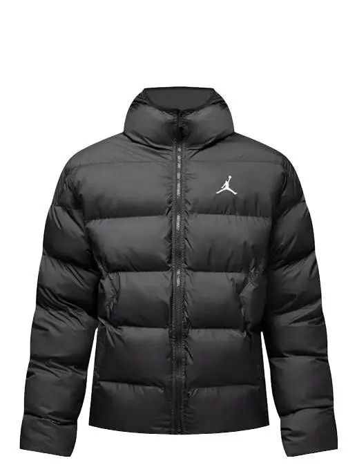 JORDAN Brooklyn Thermafit Puffer Jacket - Black