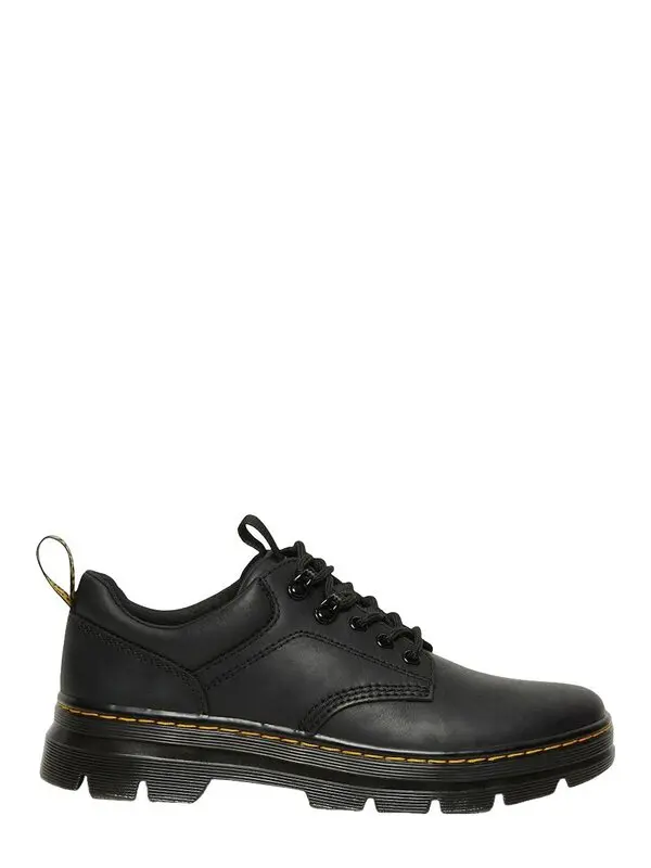 Dr. Martens Reeder Wyoming Leather Utility Sneakers - Black